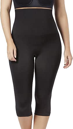 Amazon.com: CURVEEZ High Waist Compression Pants - Anti Cellulite ...