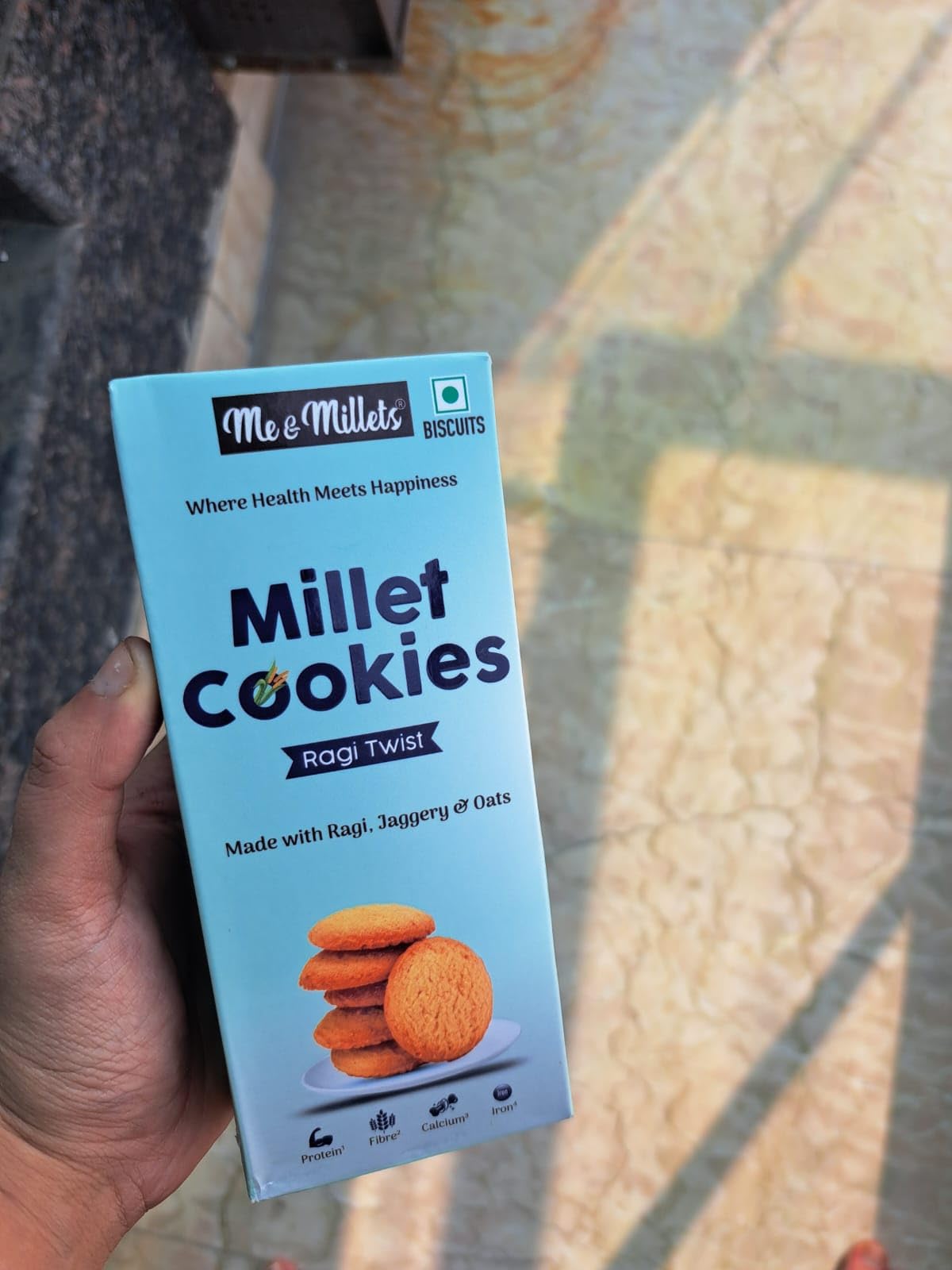 Me & Millets Cookies - Ragi Twist, Delicious Millets Biscuits, Healthy ...