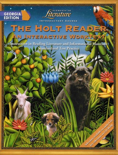 Georgia Grade 6 - The Holt Reader: An Interactive Worktext (Elements in ...
