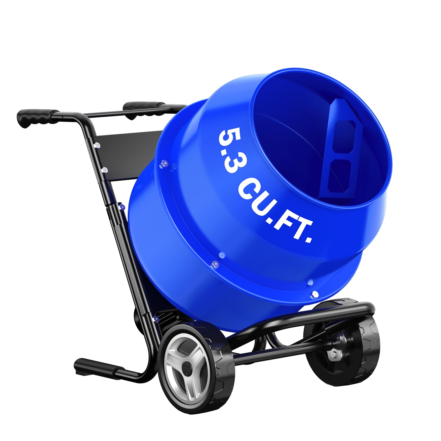 Snapklik.com : Electric Concrete Mixer, 5.3 Cubic Ft, 1HP. 750W ...