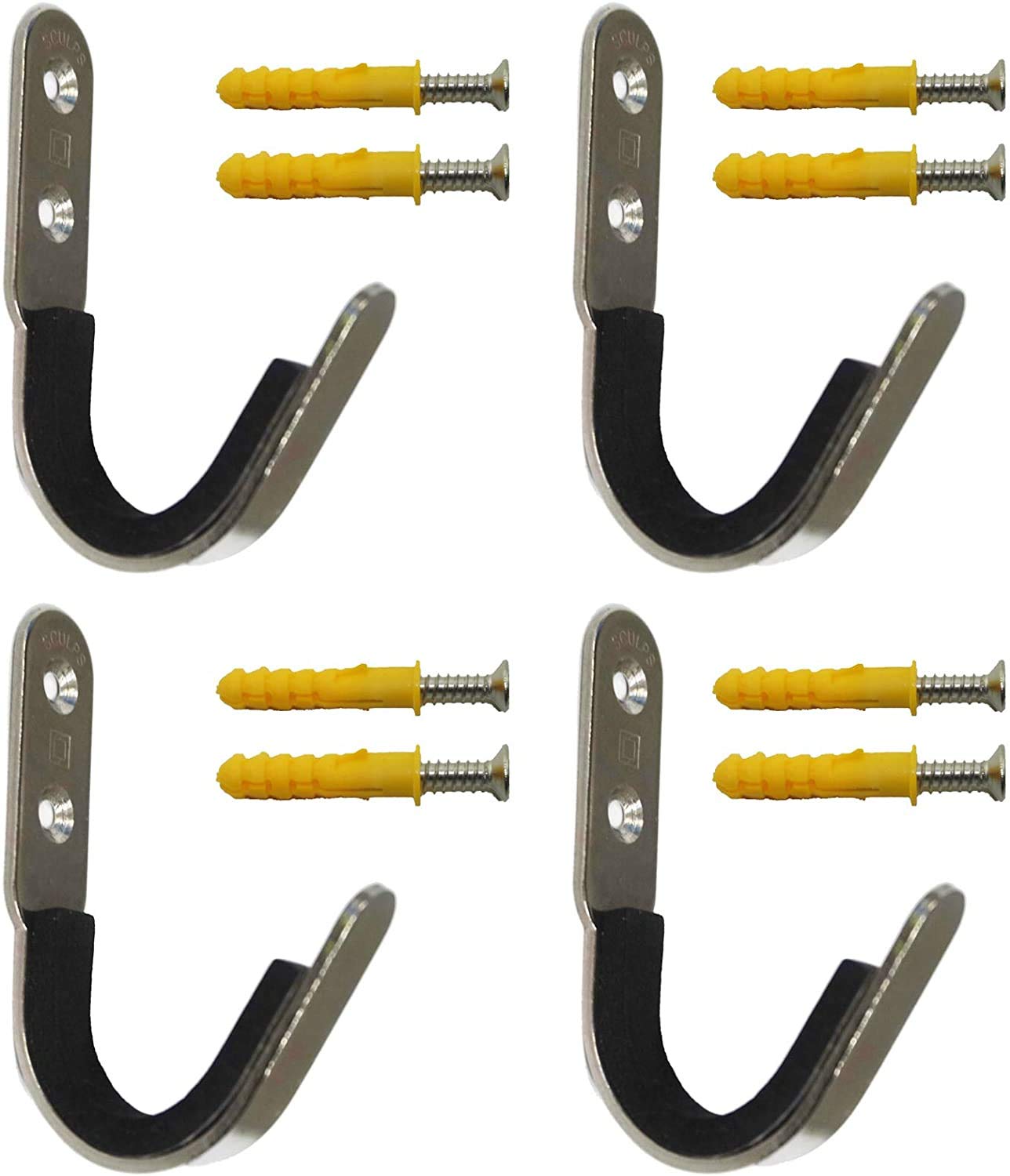 Amazon.com: Pmsanzay 4 Pack Sword Wall Mount Sword Wall Holder Sword ...