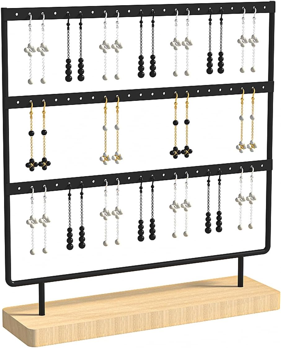Amazon.com: Mocolo Earring Organizer Stand, Earring Display Stand ...