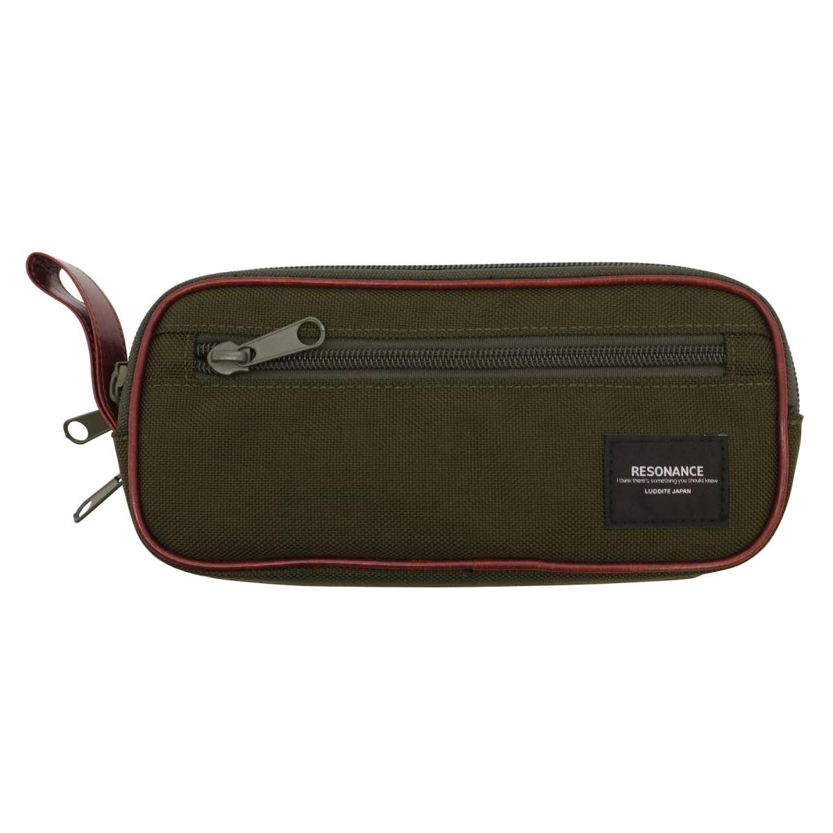 Amazon | [Luddite] ペンケース LDCO-REPN-04 カーキ | ペンケース | 文房具・オフィス用品