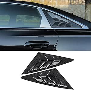 Amazon.com: XITER 2PCS ABS Carbon Fibre Racing Style ABS Rear Side ...