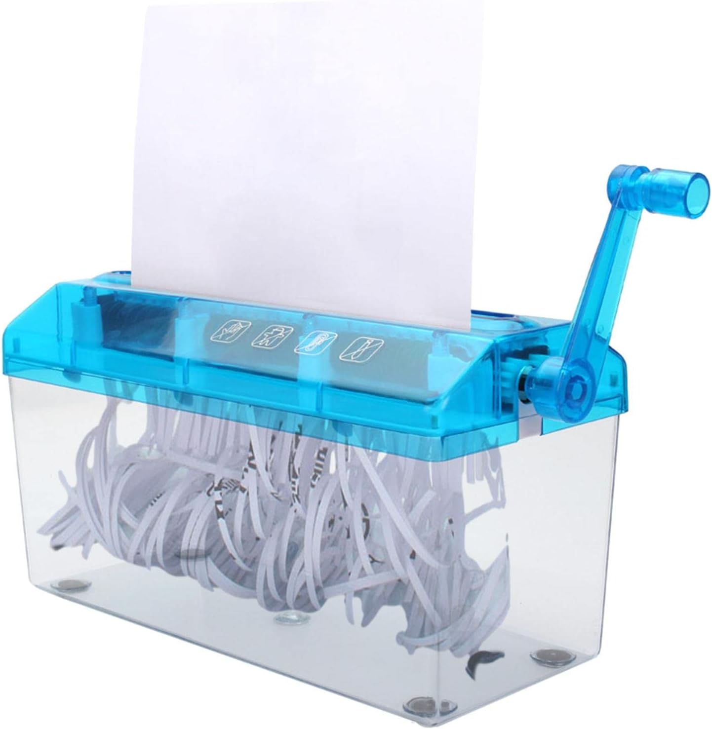 Amazon.com : Manual Shredder - Manual Hand Paper Shredder, A4 Mini ...