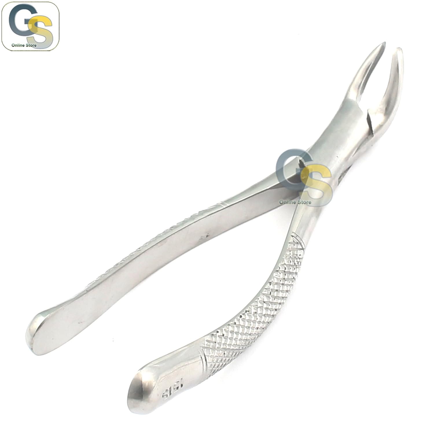 Amazon.com: G.S 151S 1PC Dental Instrument EXTRACTING Forceps Stainless ...