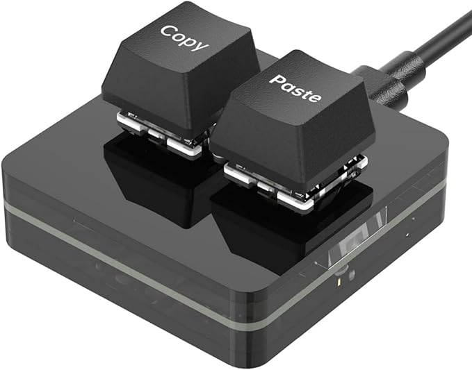 Amazon.com: BRIMFORD 2-Key Copy Paste Keyboard, OSU Keypad HotSwap One ...
