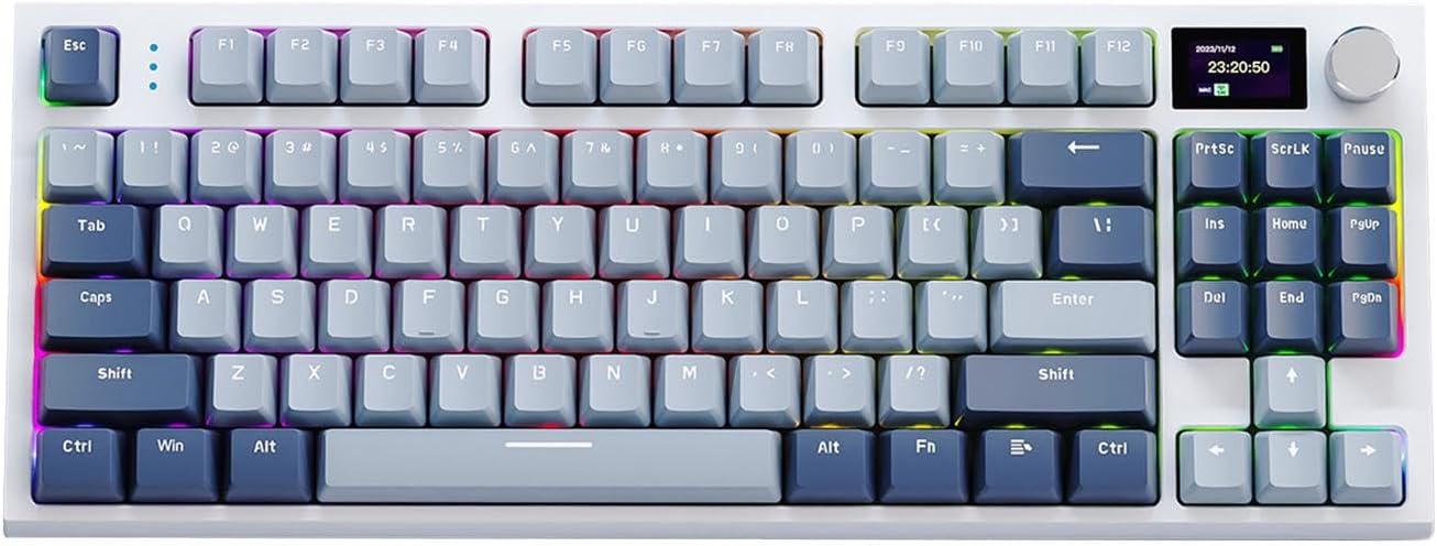 Amazon.com: Buhyujkm Wireless Keyboard, 2.4g Mechanical Keyboard ...