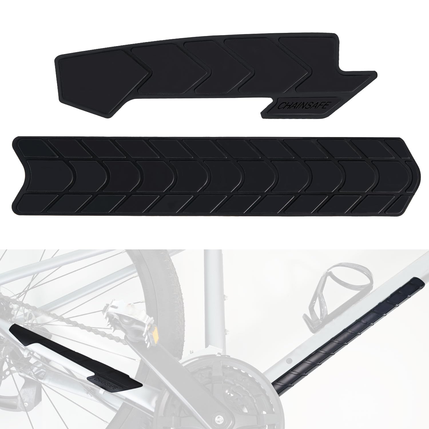 Amazon.com : 2024 New Upgrade 2 Pcs Mountain Bike Chainstay Protector ...