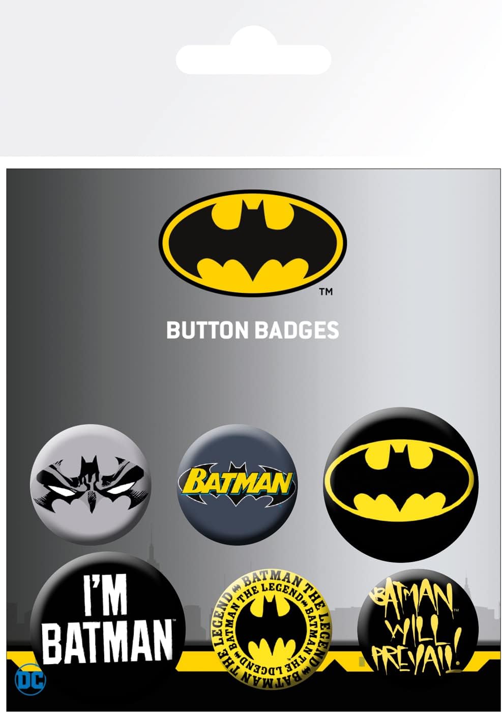 GB eye DC Comics Batman Comics Badge Pack : Amazon.co.uk: Fashion