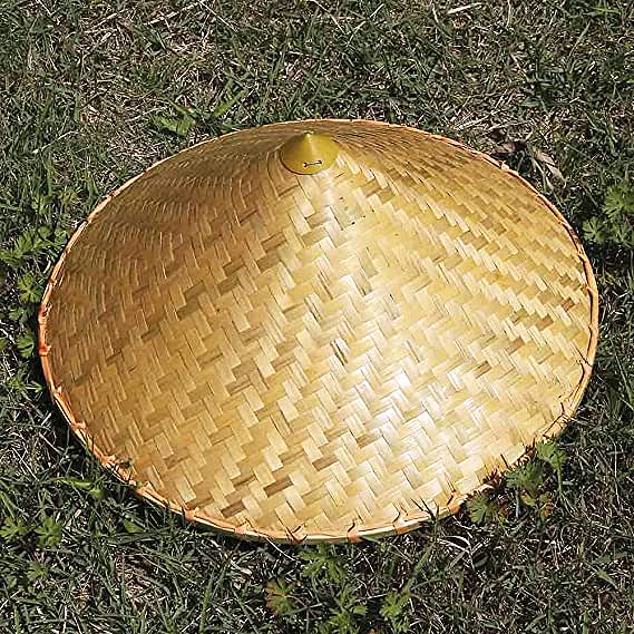 SUNNYHILL Bamboo Hat Rice Hat Japanese Hat Chinese Hat Made of Bamboo ...