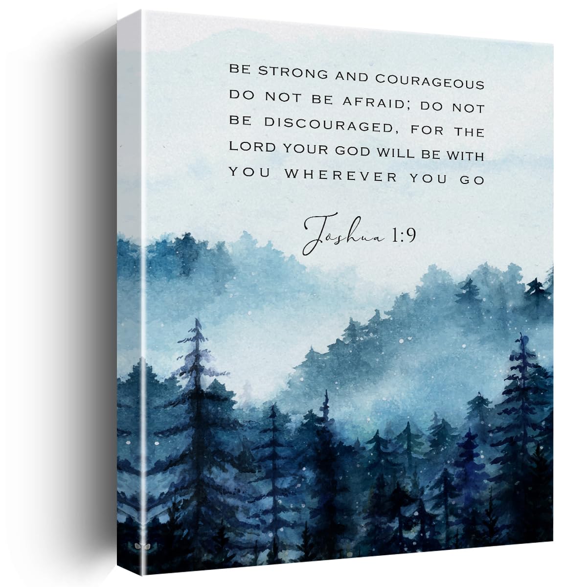 Amazon.com: Inspirational Christian Canvas Wall Art Farmhouse Decor ...