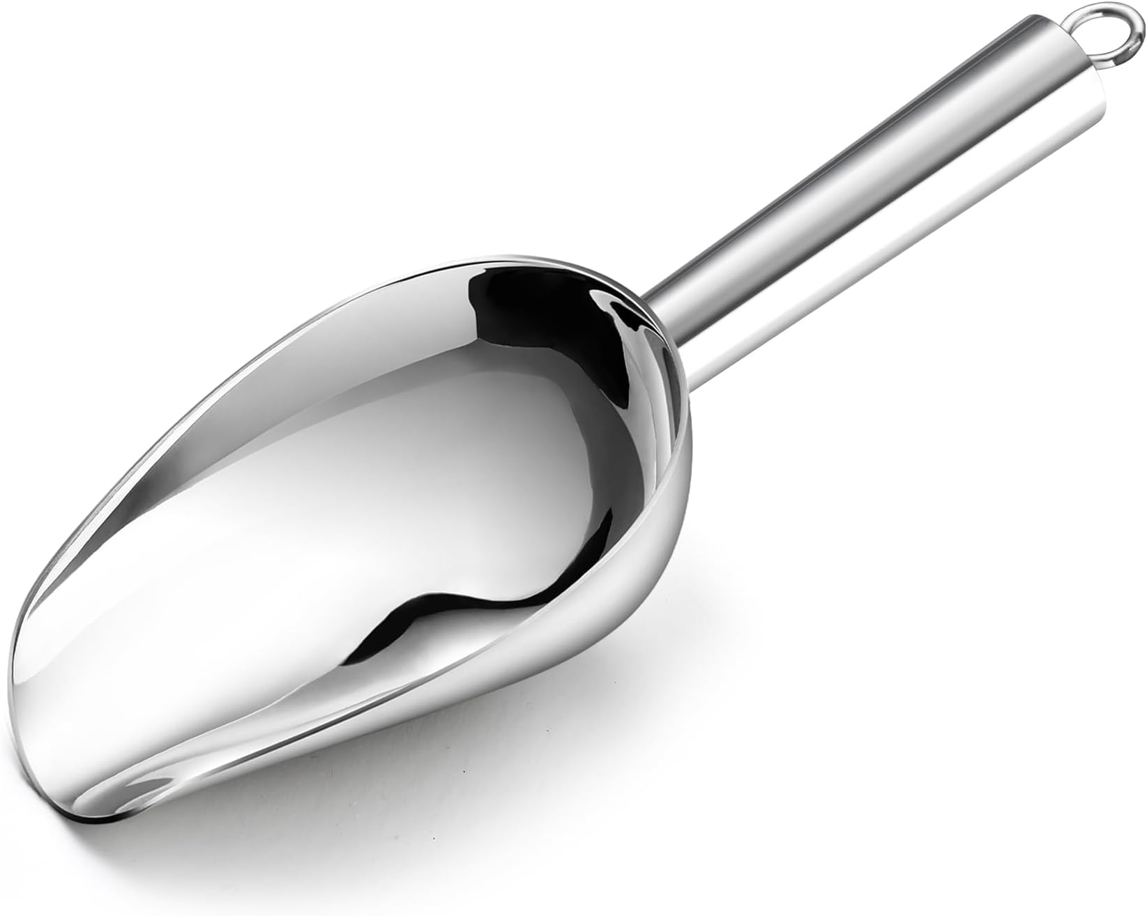 Amazon.com: Metallic Silver Hard Acrylic Candy Buffet Scoops - Package ...