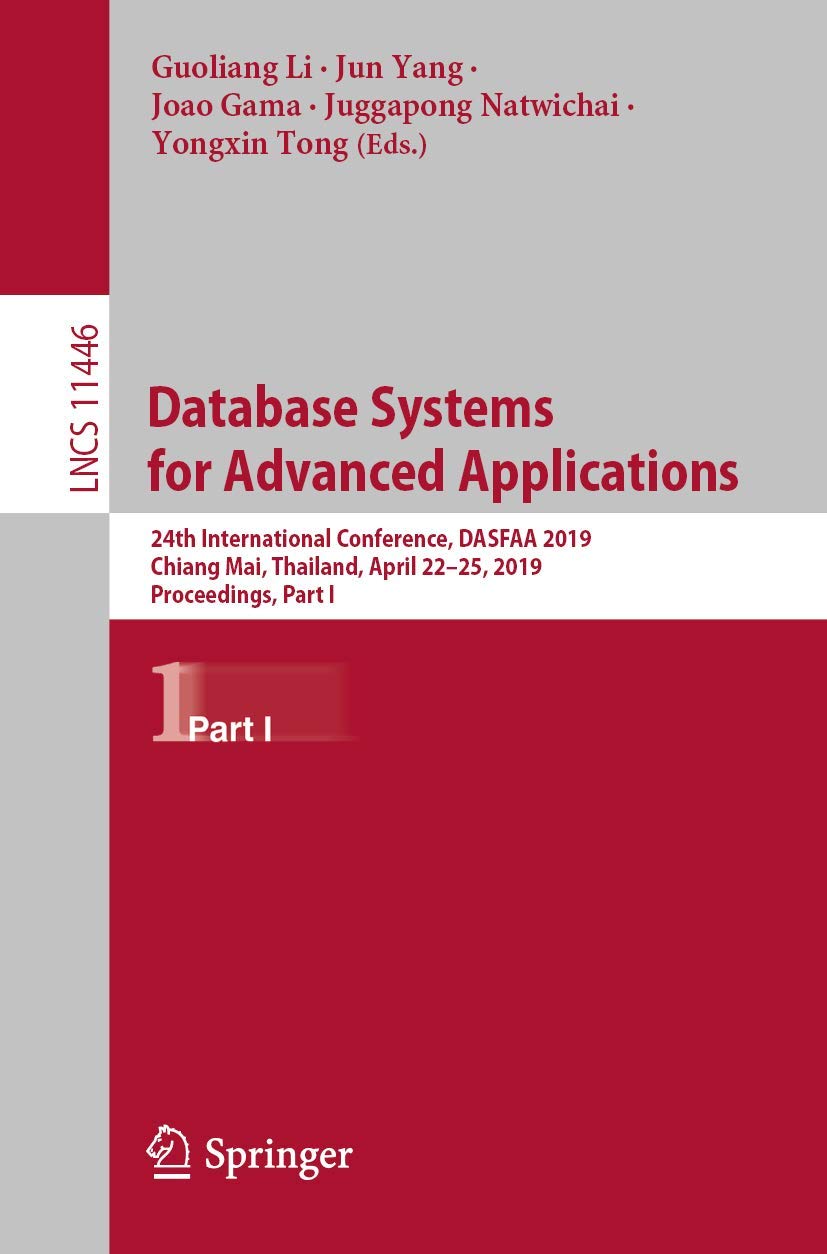 Buy Database Systems for Advanced Applications: 24th International ...