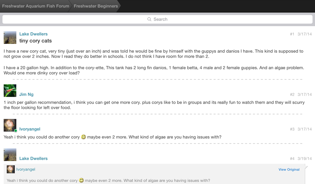 Fish Lore Aquarium Forum App - App on the Amazon Appstore