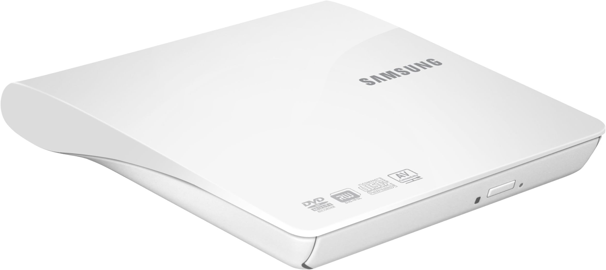 Samsung Slim Retail External DVD Writer - White : Amazon.co.uk ...