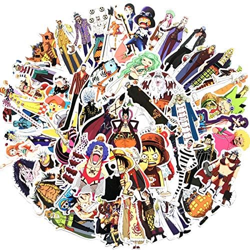 Amazon.com: GHXSport 135 PCS One Piece Stickers, Anime Sticker ...