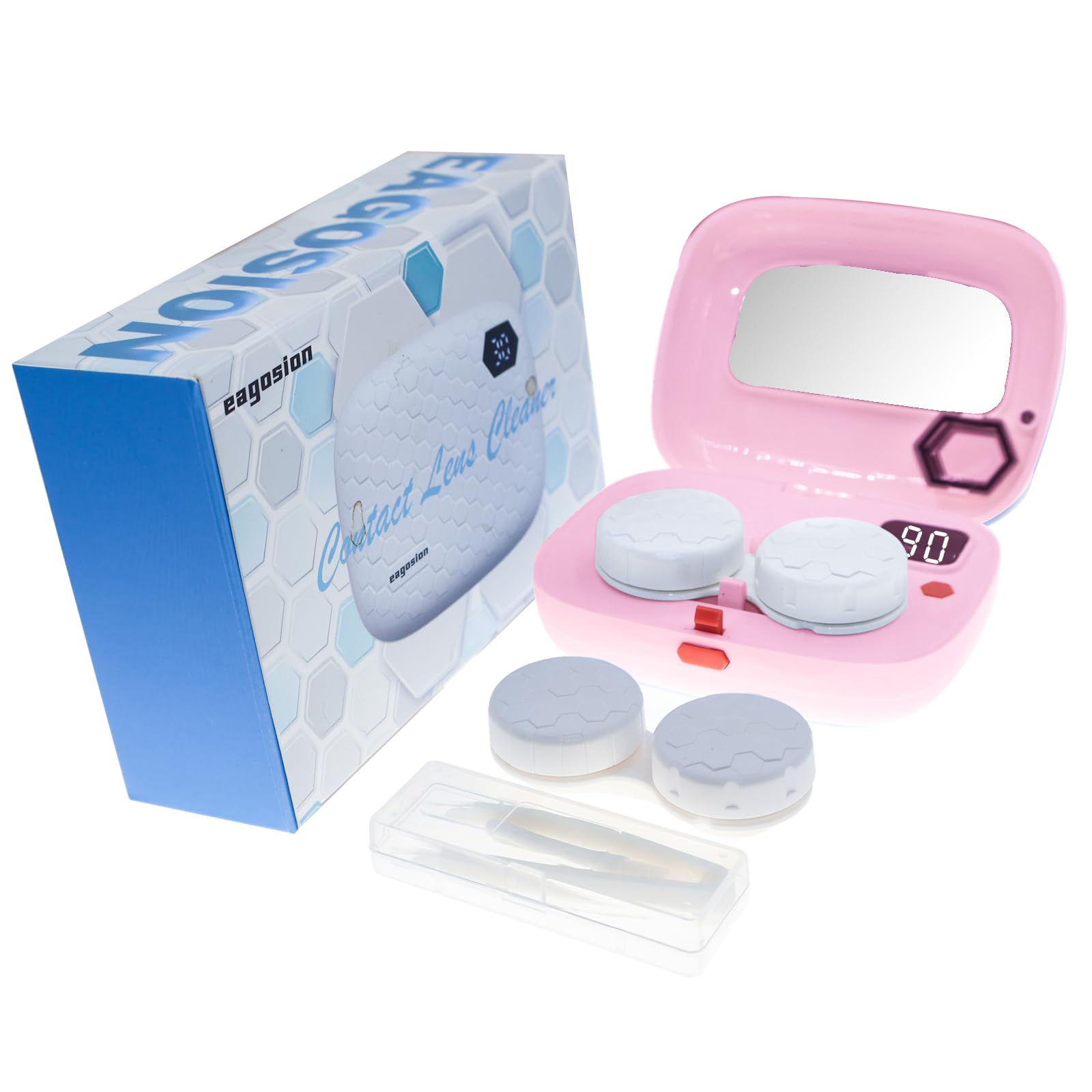 Amazon.com: Contact Lens Cleaner Machine Ultrasonic Contact Lens ...