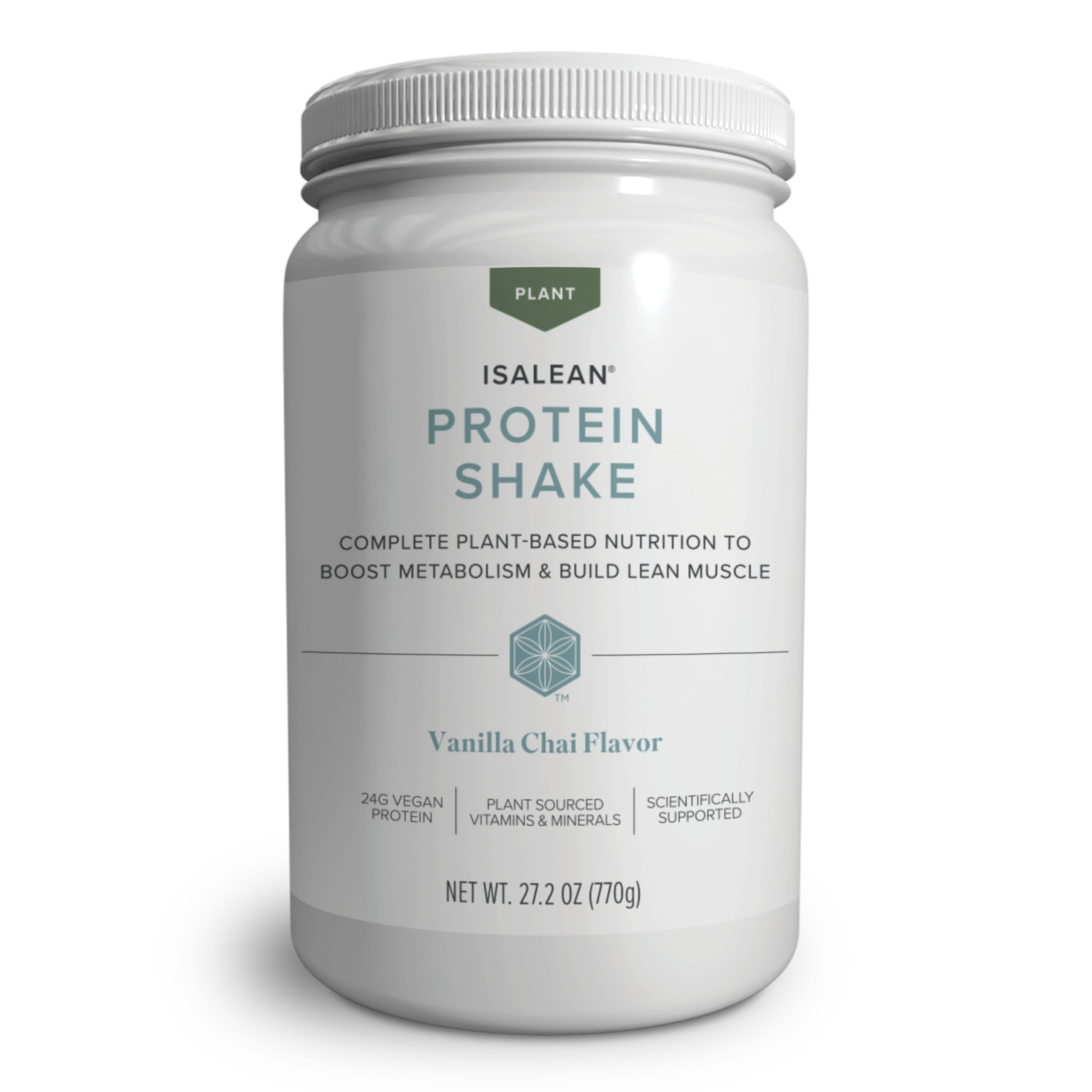 Amazon.com: Isagenix IsaLean® Shake – Plant-Based IsaLean Protein Shake ...