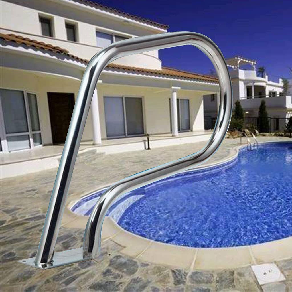 304 Stainless Pool Hardware Stainless Steel Pool Hand Rail - 304 Steel ...