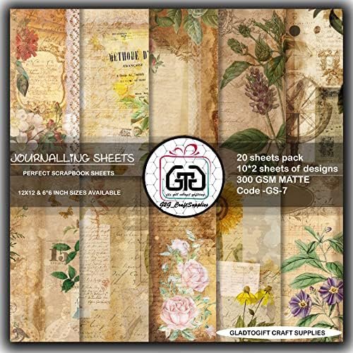 G2g Journal paper pattern kit collection paper packs of journal craft ...