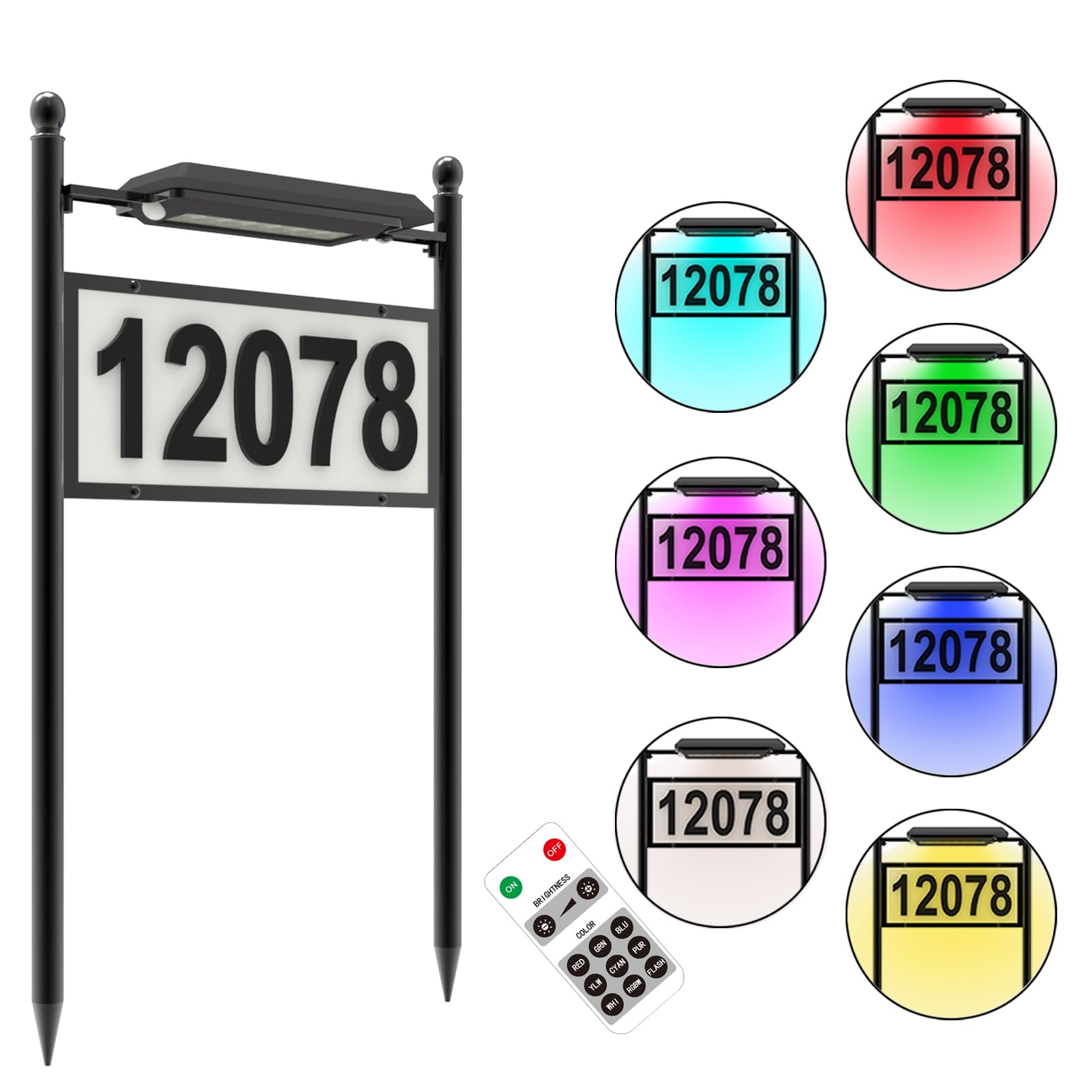 The 10 Best Solar Powered House Numbers For Your Home