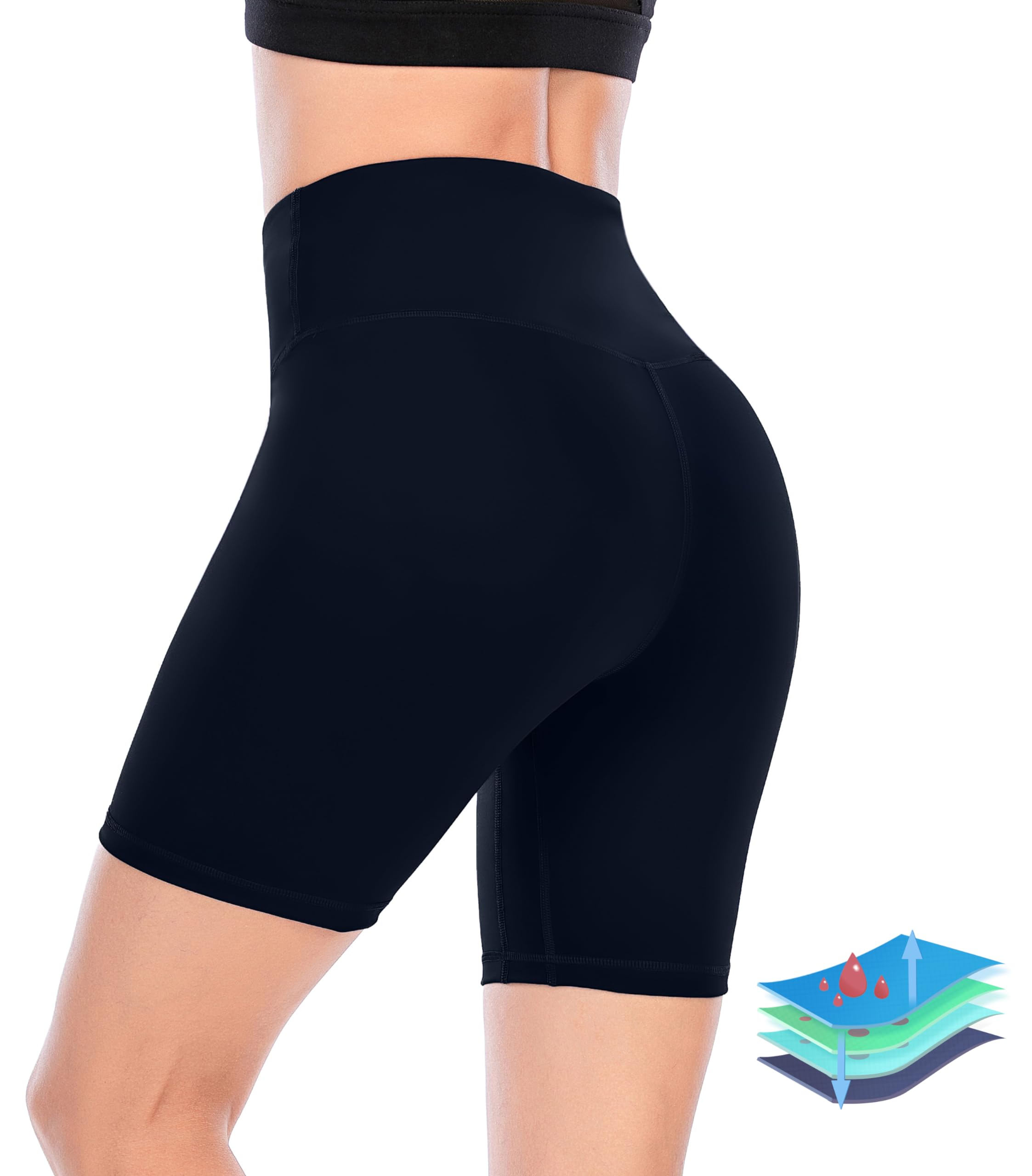 Snapklik.com : Leovqn Period Swimwear Menstrual Bikini Bottoms ...