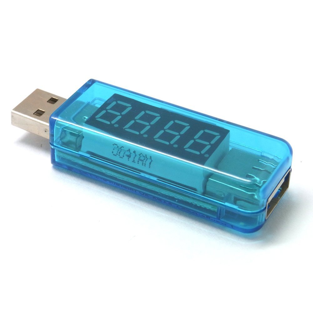 Homern USB Charger Doctor -In-line Voltage and Current Meter Detector ...