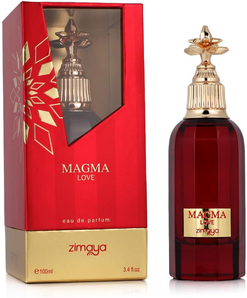 Afnan Zimaya Magma Love for Unisex Eau de Parfum Spray, 3.4 Ounce ...