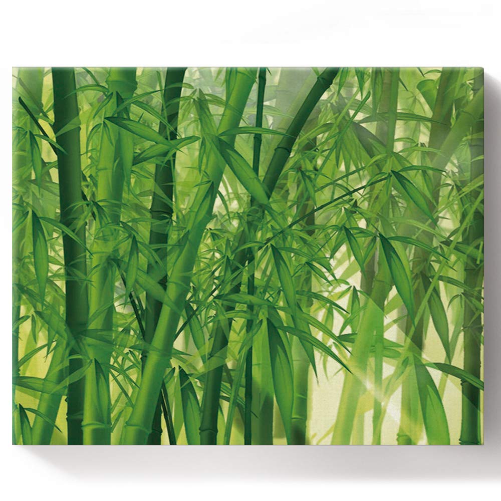 Bamboo Tree Painting
