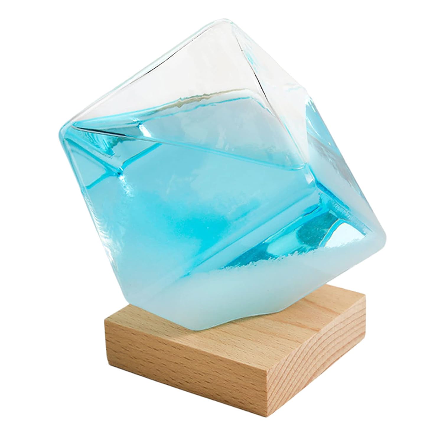 Amazon.com: Storm Glass Crystal Weather Forecaster with Creative ...