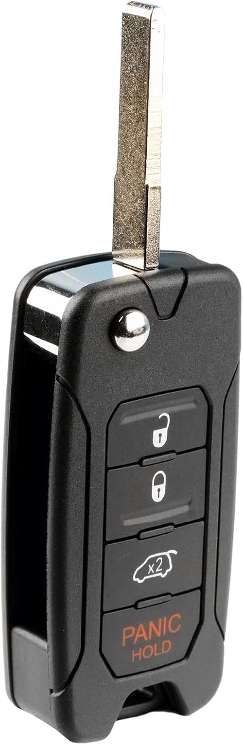 Amazon.com: USA Remote Key Fob Control 4btn Flip for 2015-2018 Jeep ...