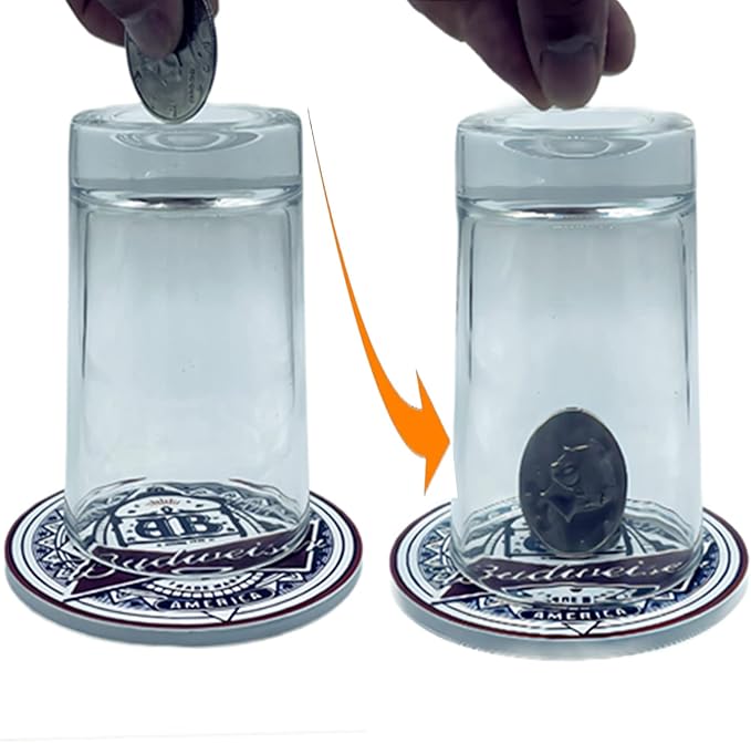 Amazon.com: KNSHTH Coin Magic Trick for Adults, Must-Have Close-Up ...