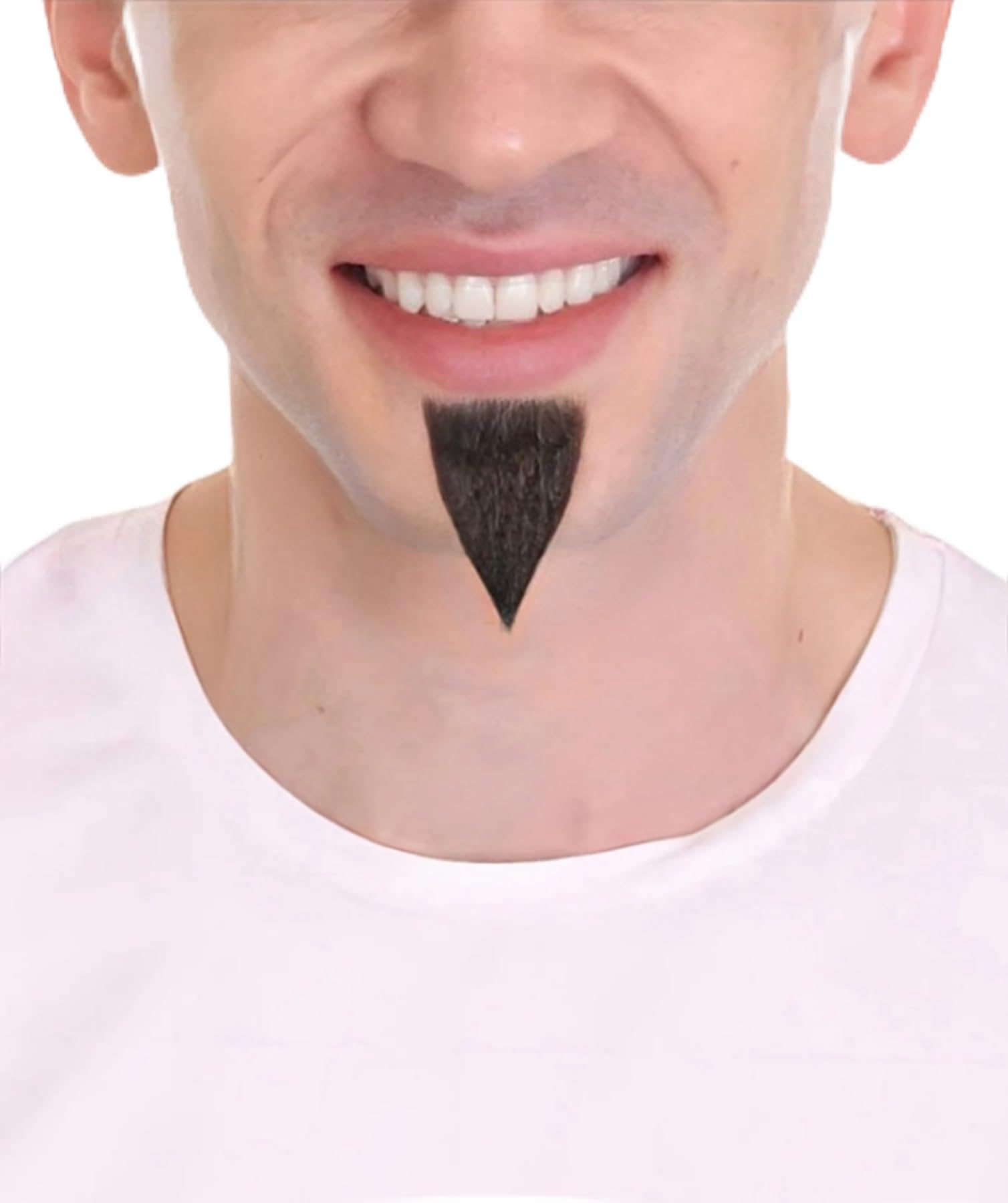 Amazon.com: BC GOODS BY Men's Short Goatee Facial Hair | Adult Black ...