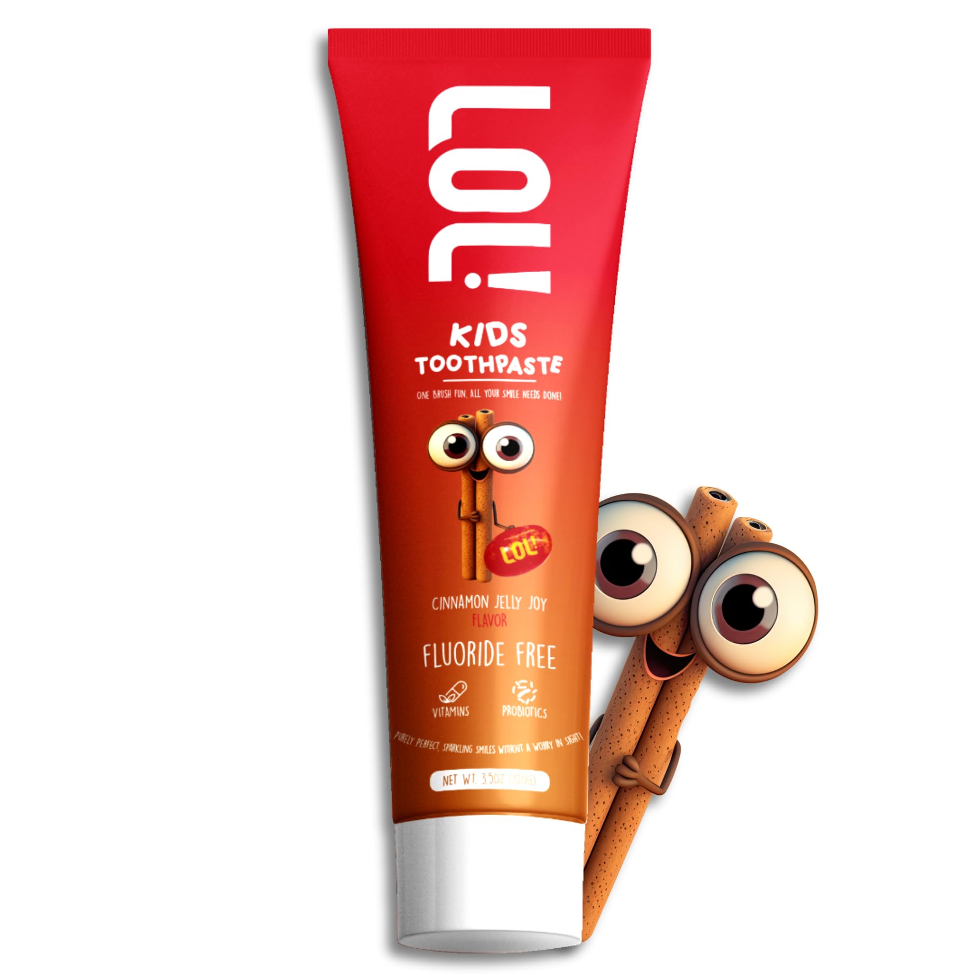 Amazon.com: LOL Kids Toothpaste Fluoride Free | Nano Hydroxyapatite ...