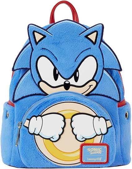 Amazon.com | Loungefly SEGA Sonic the Hedgehog Cosplay Mini Backpack ...