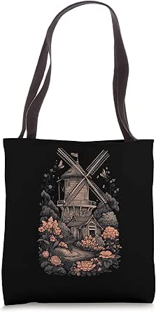 Amazon.com: Pastel Flowers Fairycore Cottagecore Aesthetic Windmill ...