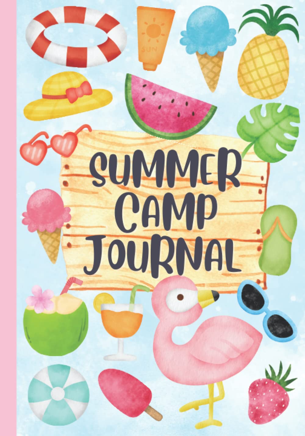 Amazon.com: Summer Camp Journal for Girls: Summer Camp Log Book Journal ...