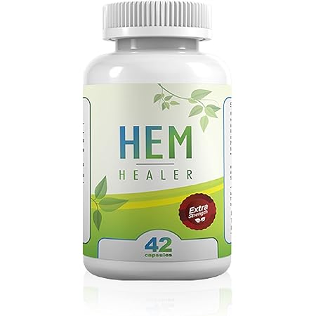 Amazon.com: HemClear for Hemorrhoids - Vegan, 100% Natural Formula for ...