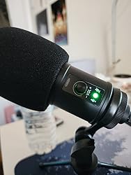 Veetop USB Microphone Metal Computer Condenser PC Mic for Gaming ...