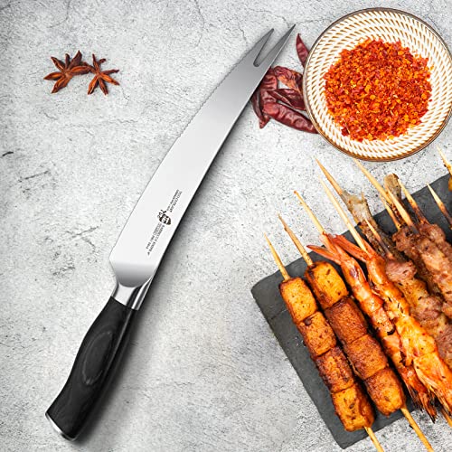 Snapklik.com : TUO BBQ Knife 8 Inch Meat Carving Knife Roast Cutting ...