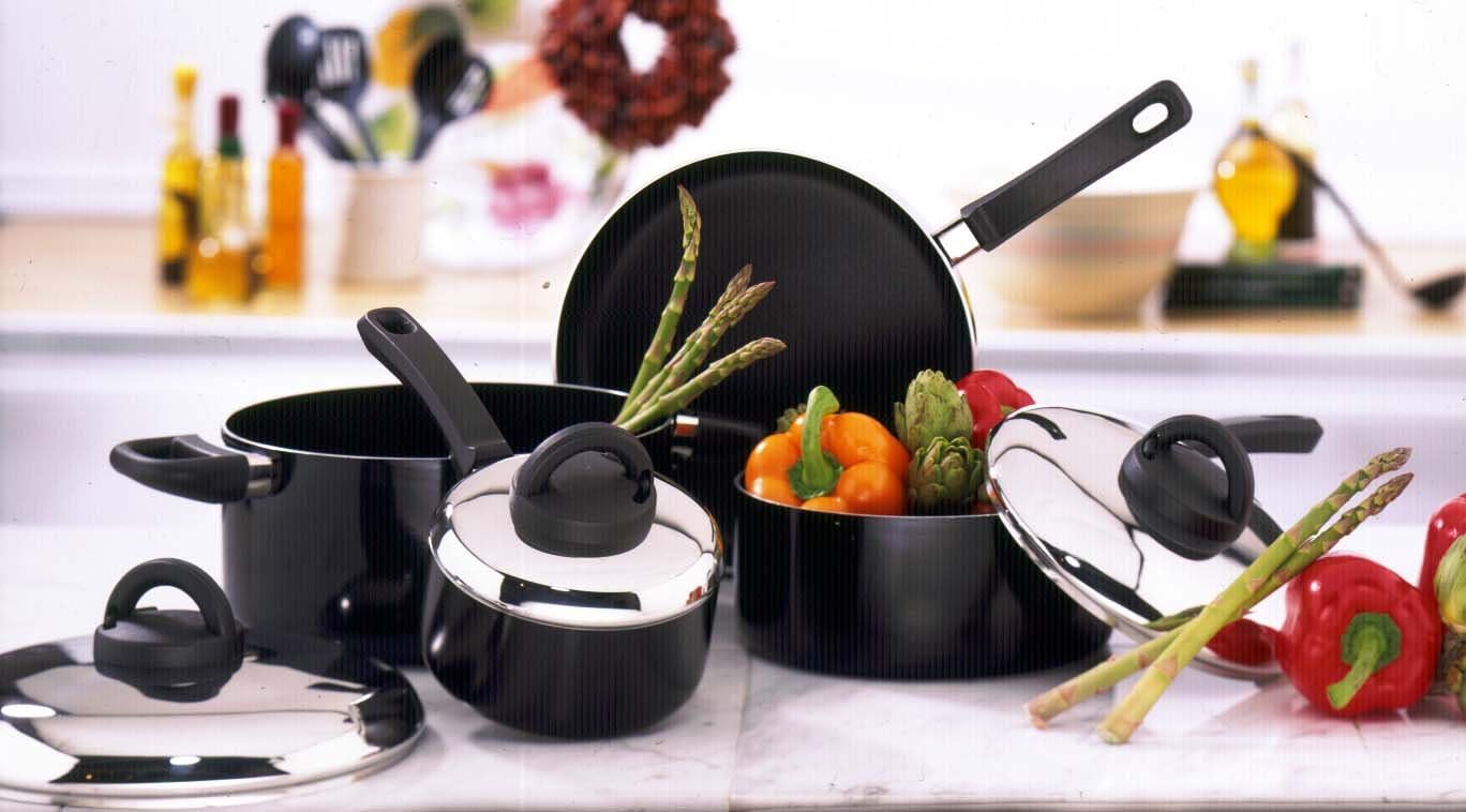 Amazon.com: Metro 7 Piece Cookware Set #: Home & Kitchen