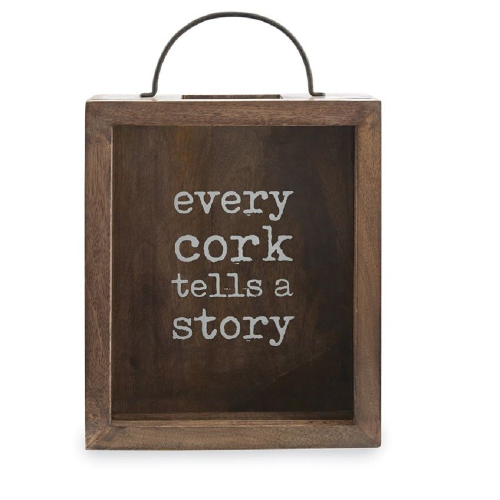 Amazon.com: Mud Pie 4263035 Cork Display Box, One Size, Brown : Home ...