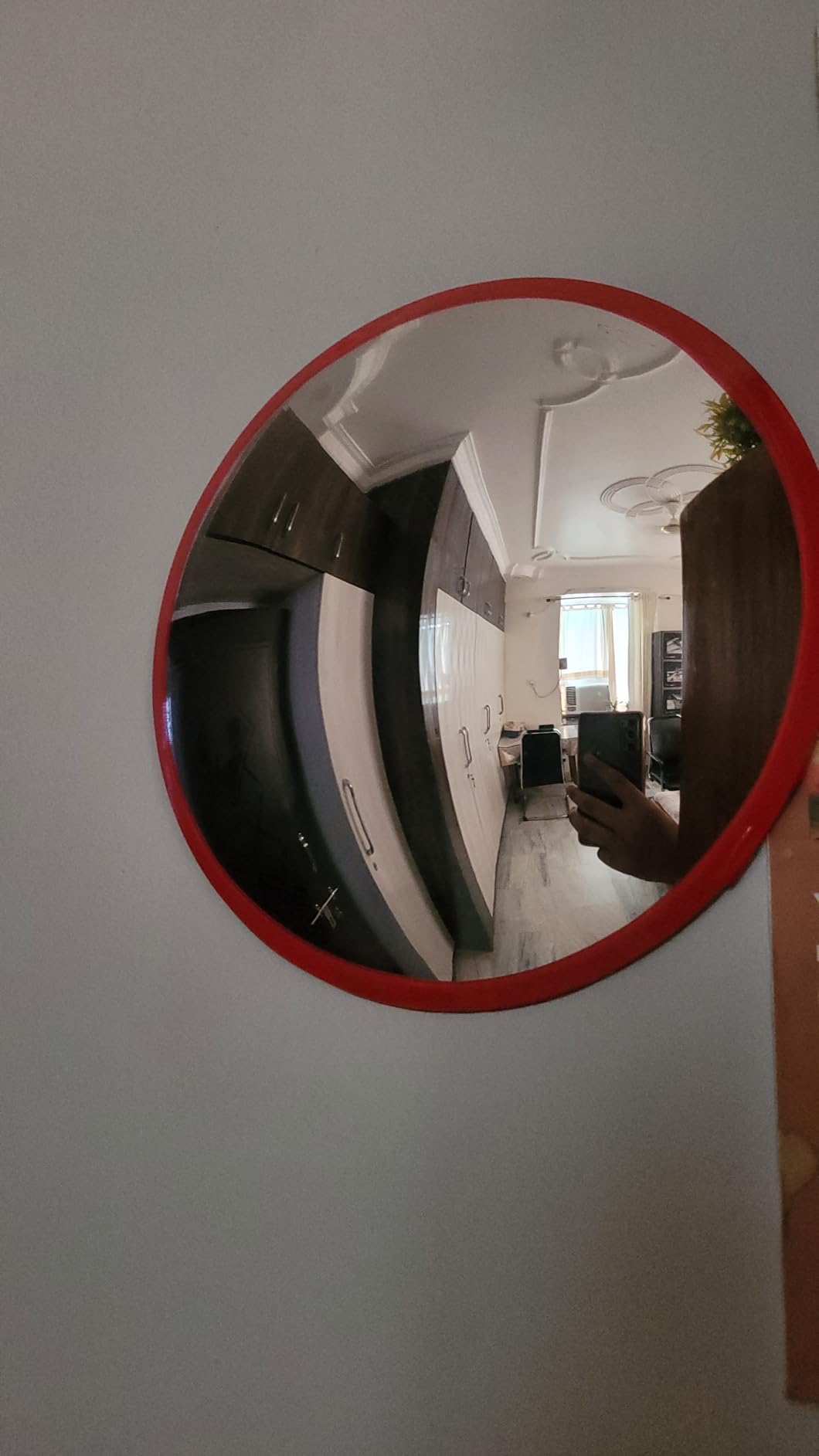 Buy Ryme Feng Shui Convex/Pakwa Mirror 9 Inches – Round Safety Wall ...