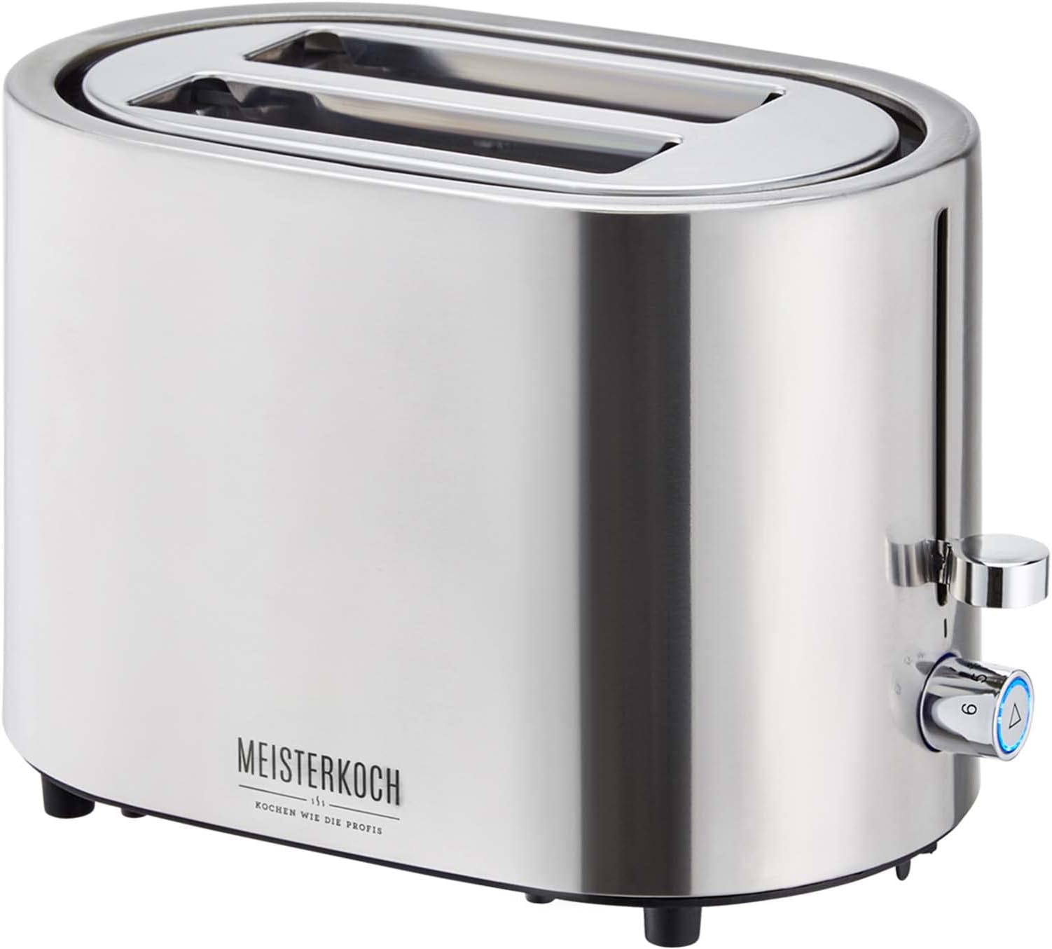 WMF Bueno Pro Toaster 2 Scheiben, Doppelschlitz Toaster Edelstahl mit ...