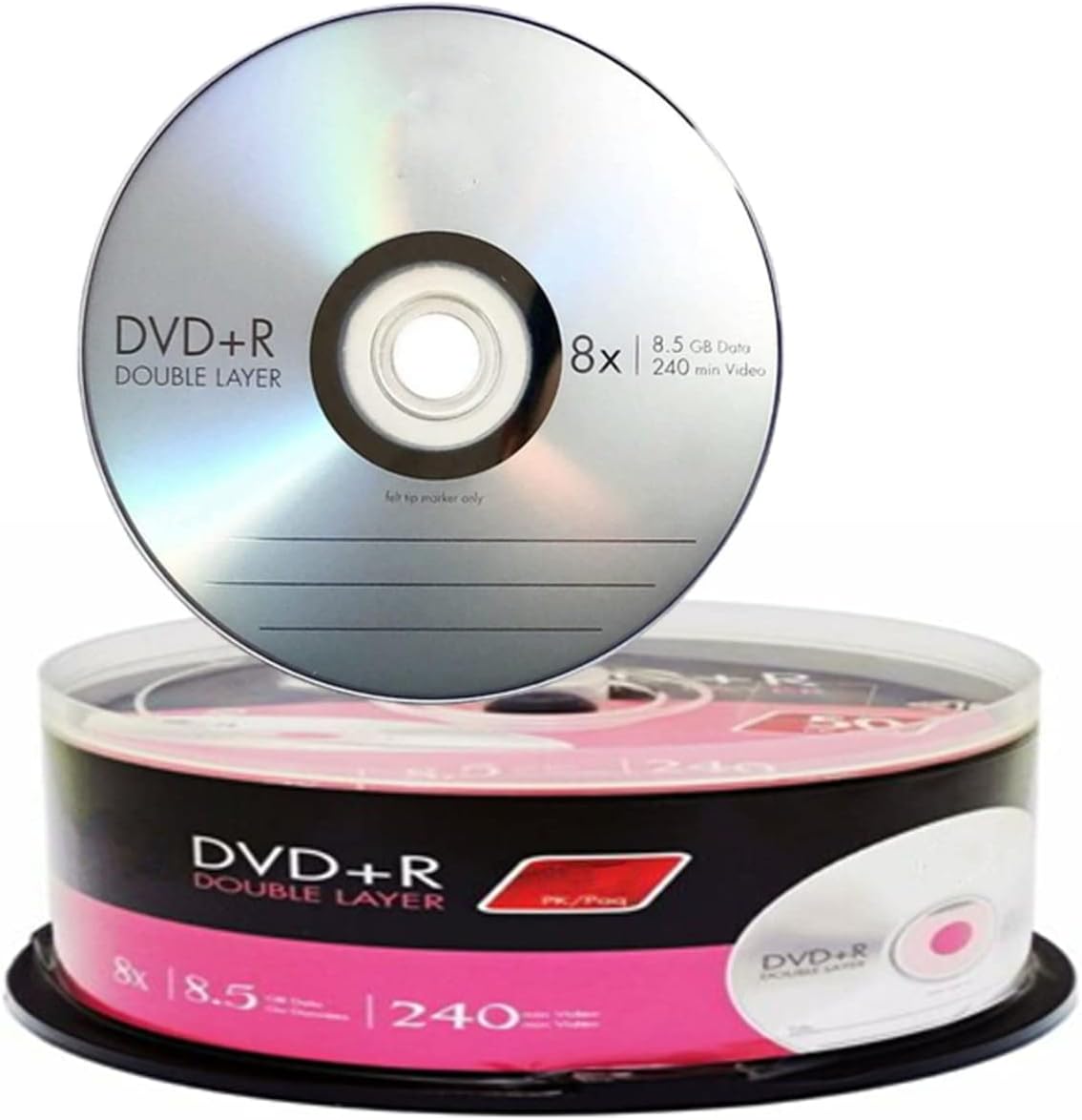 HP DVD-R 4.7GB Recordable Blank Digital Versatile Disc Shrink Wrap 16x ...