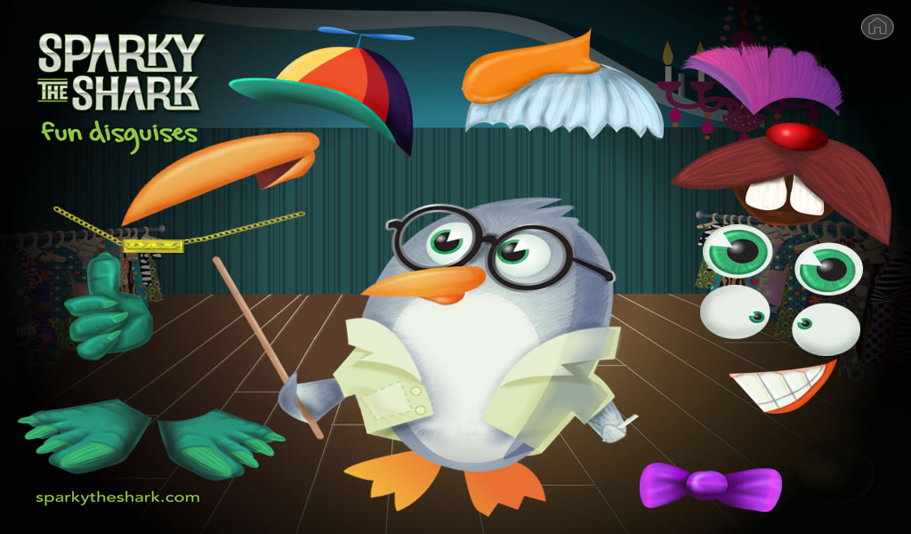 Sparky Shark - Fun Dress-Up Disguises for Kids - App on the Amazon Appstore