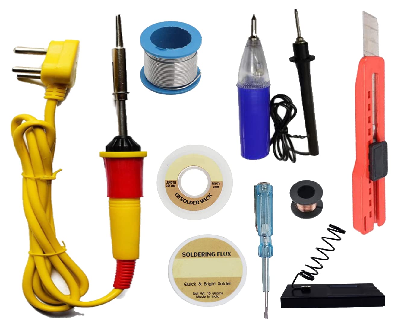 Aldeco (9 in 1) Soldering Iron Kit, 25W Welding Tool with High ...