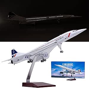 Amazon.co.jp: BOLYUM コンコルドモデルエールフランスコンコルド旅客機モデルフランス航空BAブリティッシュ・エアウェイズ ...
