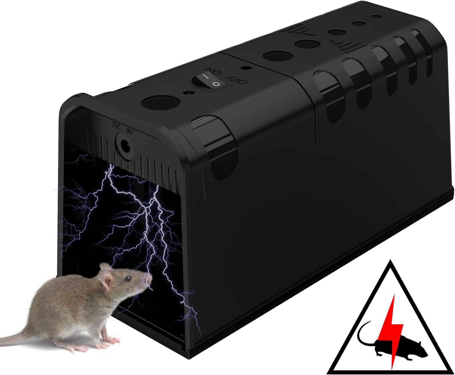 Piège Souris Electrique,Exterminateur de rongeurs électrique 7000V ...